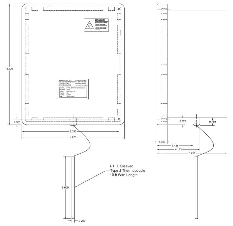 Control Panels for Immersion Heaters | MPI Morheat