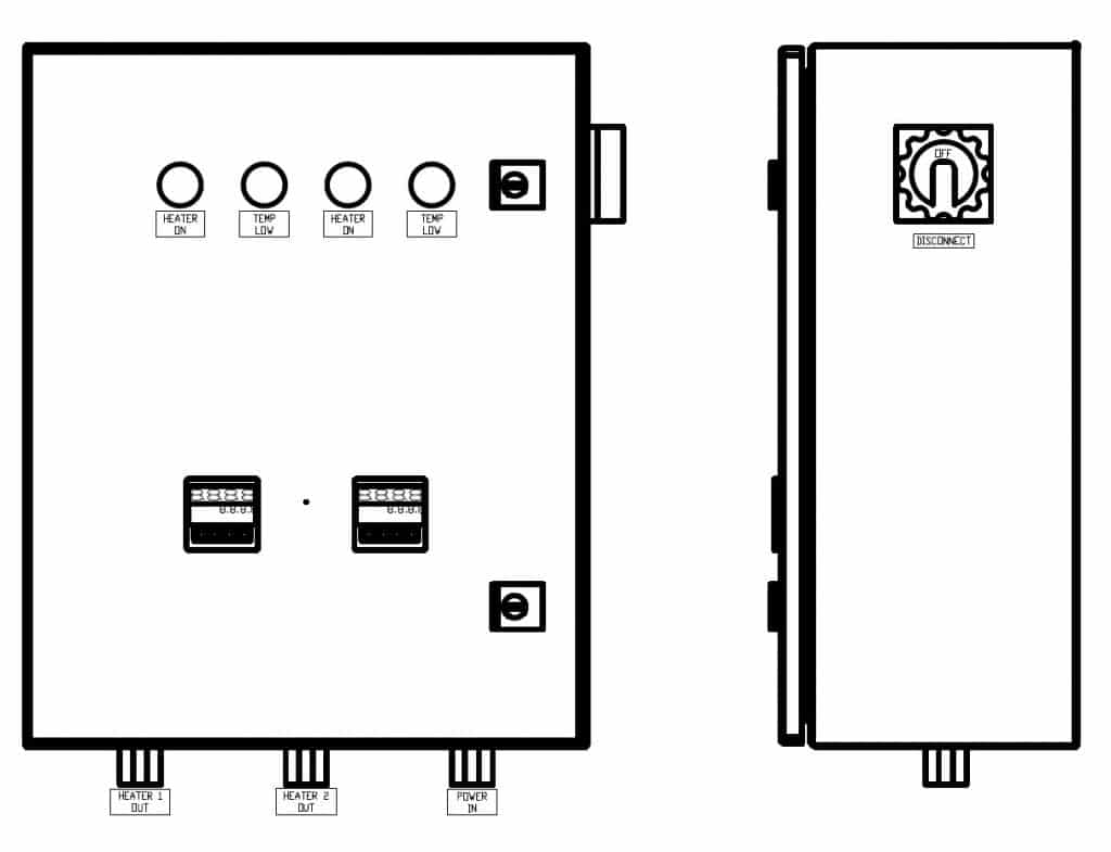 Control Panels for Immersion Heaters | MPI Morheat